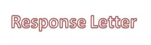 精品推荐：Response Letter的格式以及相关写法 - 知乎