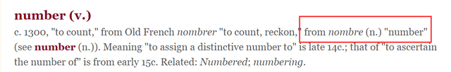 Number单词里没有o字母，为什么却缩写成No.？ - 知乎