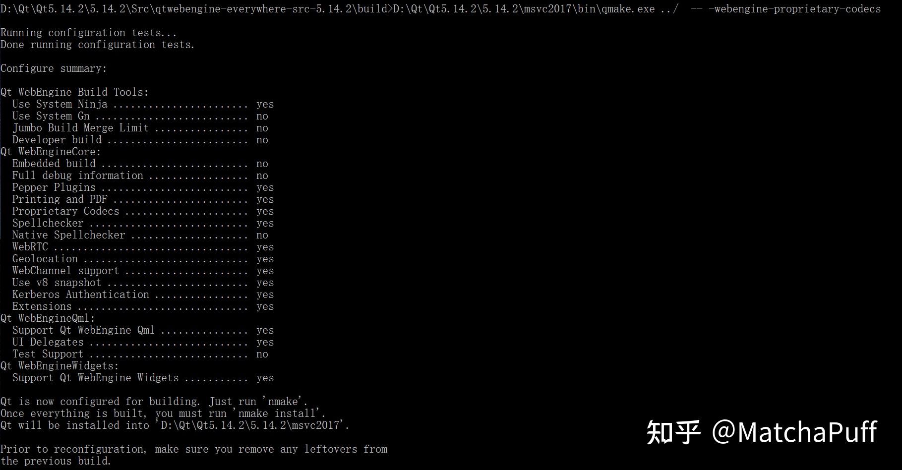 QWebengine 5.14.2 编译使其支持视频音频 - 知乎