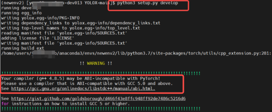 YOLOX安装报错--python3 setup.py develop无法正常运行 - 知乎