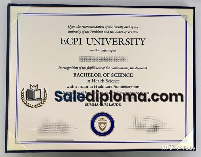 You need buy fake ECPI University certificate online? - 知乎