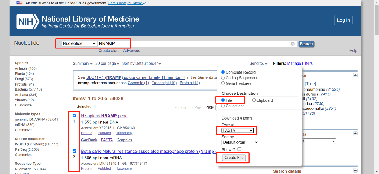 使用NCBI查找核酸、蛋白序列，联合MEGA构建系统进化树 - 知乎
