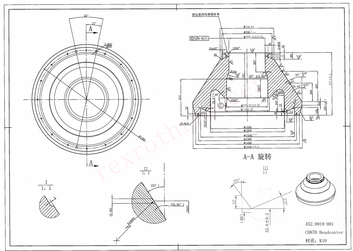 SANDVIK山特维克CH870/CH890圆锥破碎机图纸 - 知乎