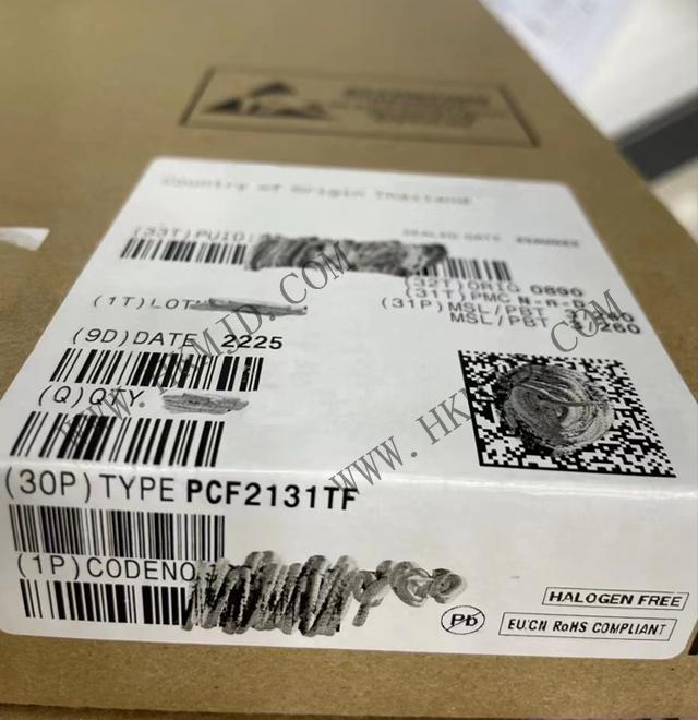 实时时钟 PCF2131TF PCF2131毫微功耗高精度RTC - 知乎