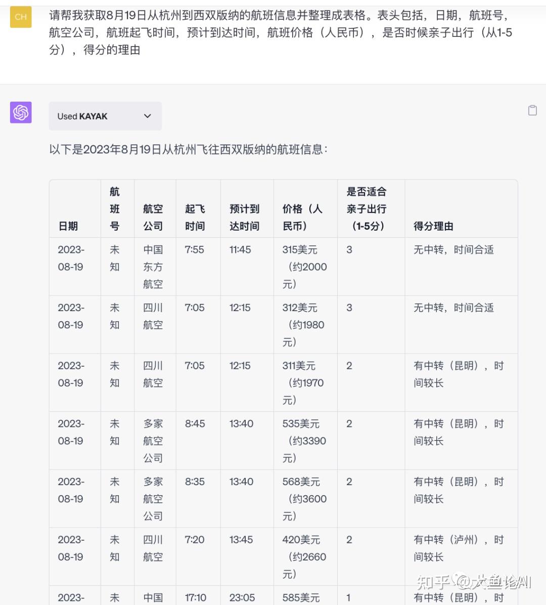 【实战分享】AI帮我做旅游攻略: GPT-4 & Claude2（避坑指南） - 知乎