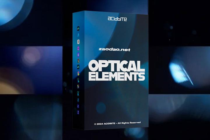 68组电影质感光学玻璃折射耀斑失真效果4K视频叠加素材包 AcidBite - Optical Elements [4K] - 知乎