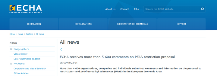 欧盟REACH法规计划新增PFAS限制提案，引发热议！ - 知乎