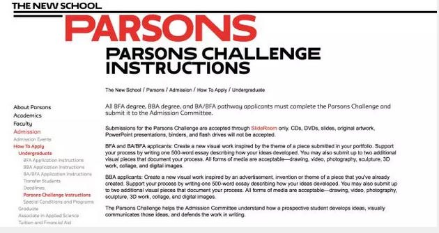 Parsons Challenge | 就像一个Mini Portfolio，一个迷你作品集 - 知乎