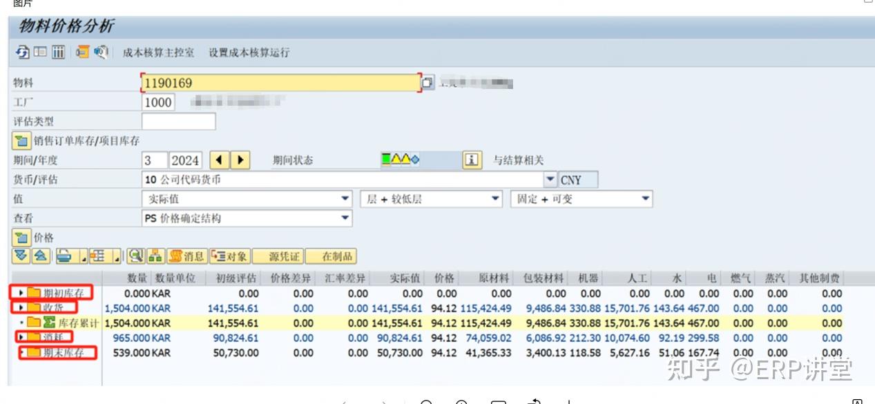 SAP事务代码CKM3取值分析 - 知乎