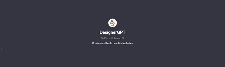 GPT store DesignerGPT：为你搭建网站的程序员 - 知乎
