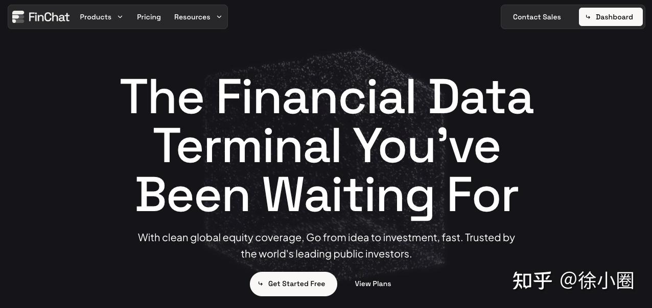 FinChat：新一代AI金融数据终端 - 知乎