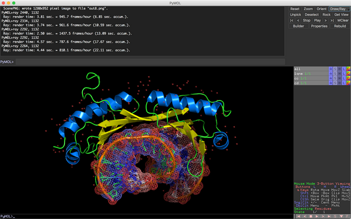 高效使用pymol,一秒钟出图是什么体验? 知乎