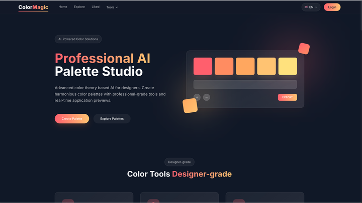 ColorMagic：AI智能调色的革命，重新定义2025设计色彩美学 - 知乎
