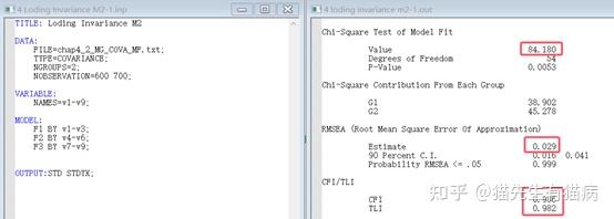 模型应用：多组模型验证性因子分析、均值结构模型 | 结构方程模型SEM - 知乎