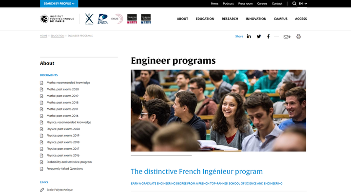 CSC奖学金丨2024年部分法国工程师硕士类奖学金 - 知乎