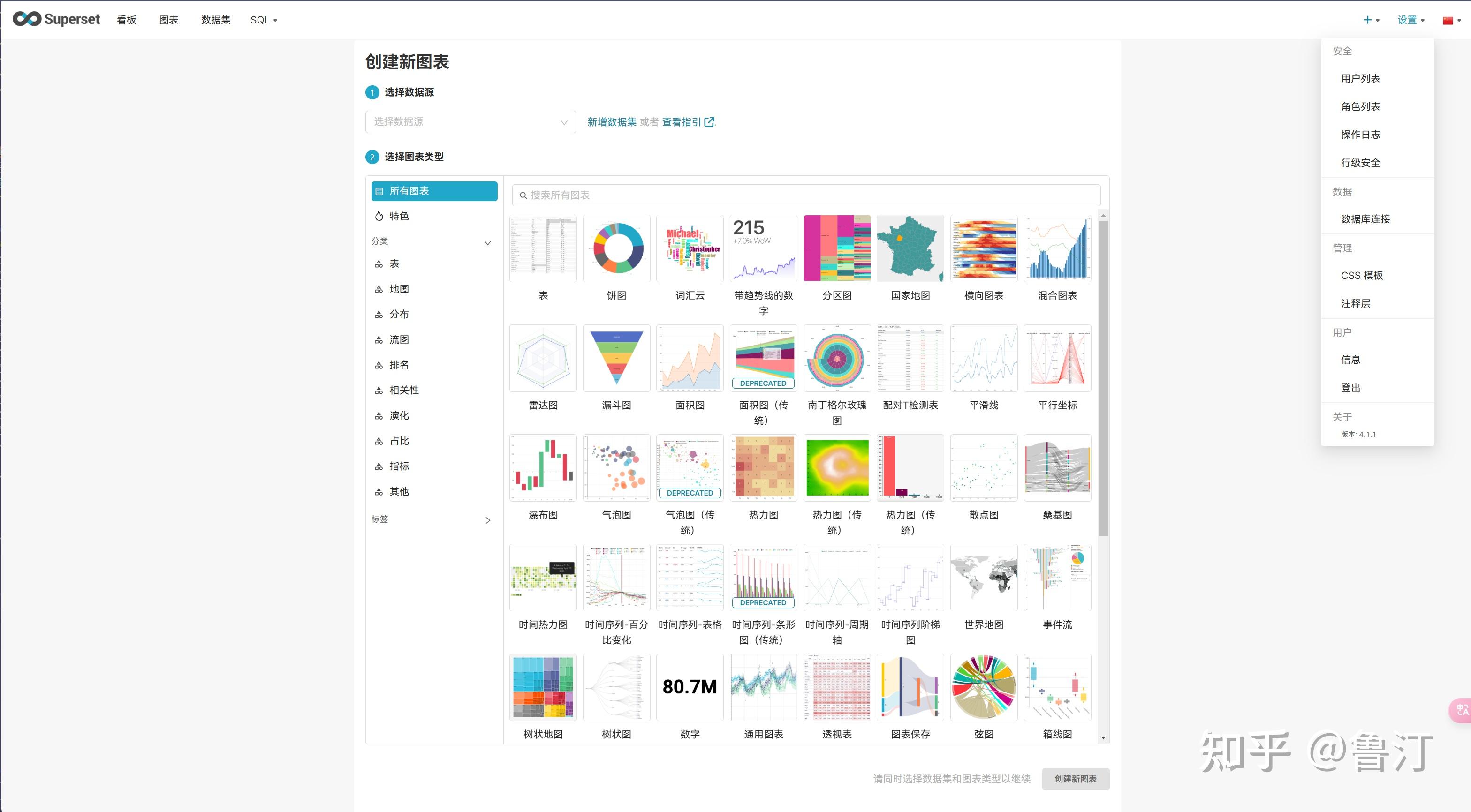 Docker 部署/升级数据可视化 Superset 汉化/中文版 Superset 4.1.1 - 知乎