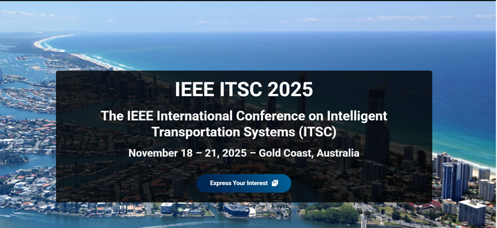 2025年IEEE智能交通系统会议（ITSC 2025）研讨会提案征集 - 知乎