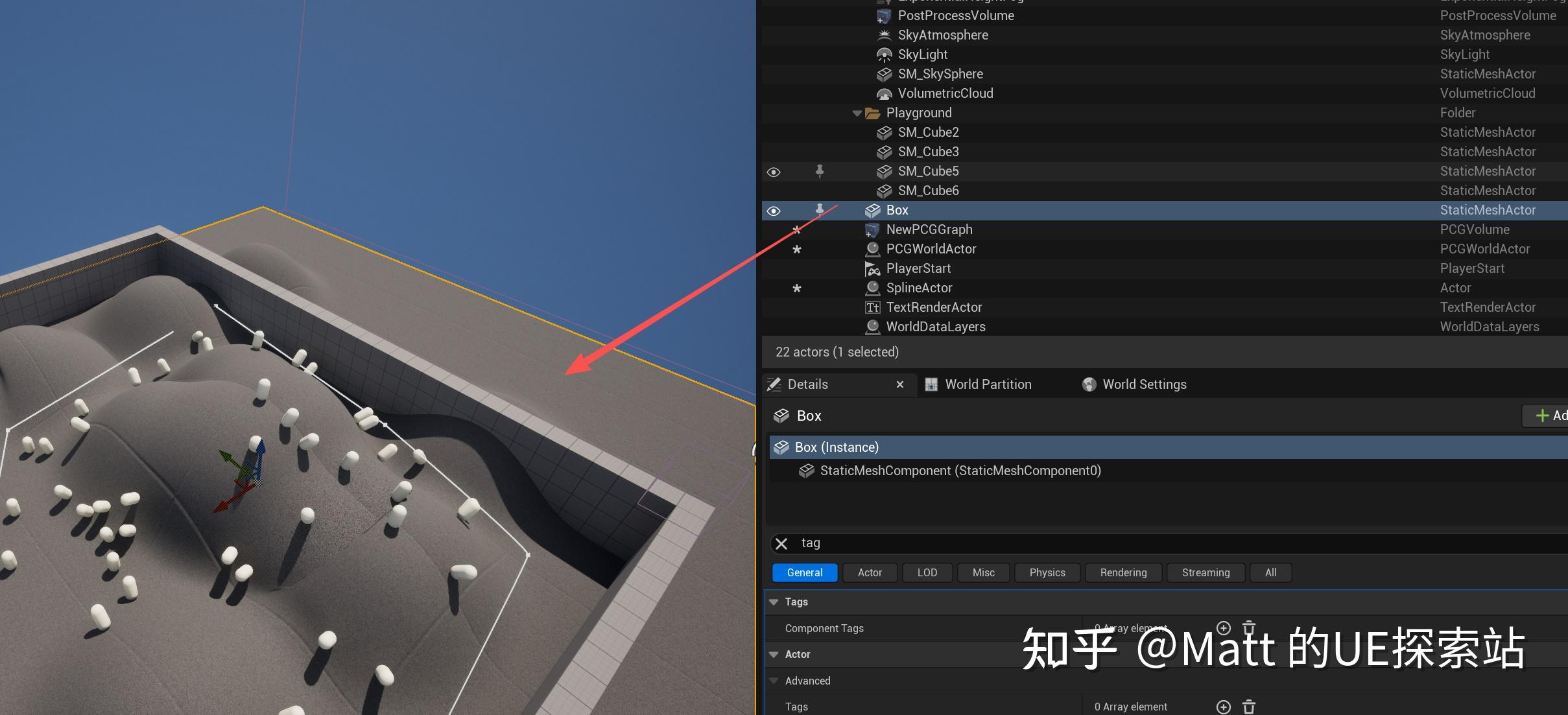 虚幻引擎UE5.3 UE5 PCG 实战：普通 Box 地形 + 样条线精准生成 Mesh - 知乎