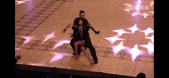 恰恰，阎棒棒&杜玉君，2019 Dance Masters WDSF GrandSlam Latin - 知乎