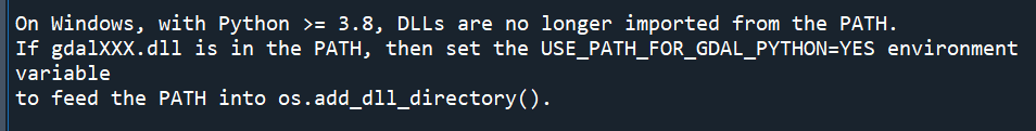 windows python3.8使用GDAL报错解决方案 - 知乎