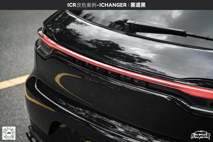 保时捷Macan-Ichanger改色膜赛道黑，相信每个男人都无法抗拒 - 知乎
