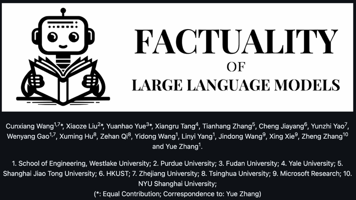 大模型事实性综述(Survey on Factuality in Large Language Models) (arxiv第三版于12.16更新) - 知乎