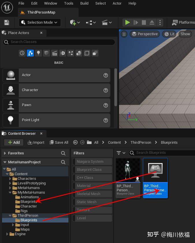 MetaHuman 深入浅出3-MetaHuman角色控制 - 知乎
