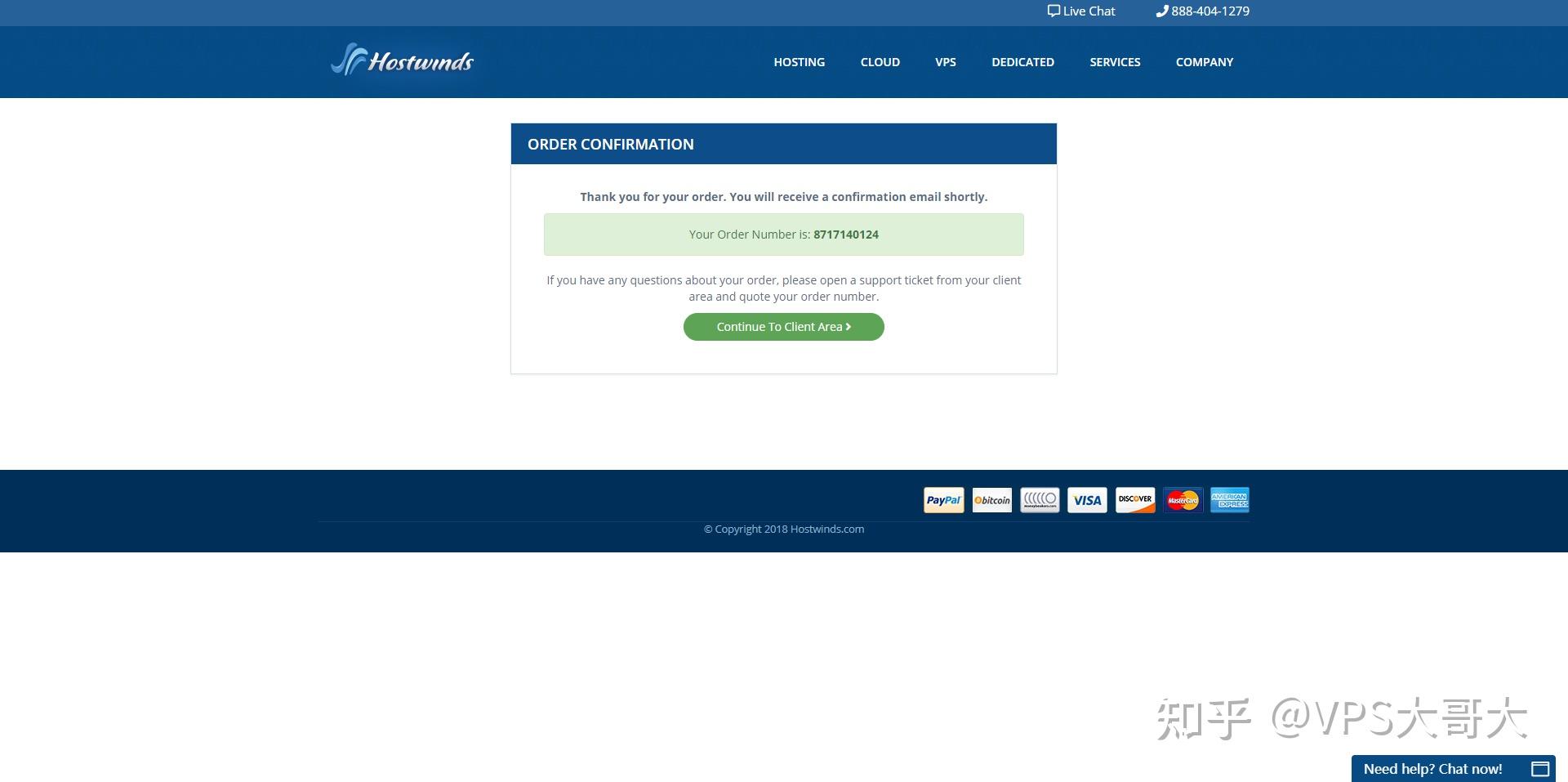 Hostwinds VPS怎么样？Hostwinds速度测评，Hostwinds如何购买支付流程 - 知乎