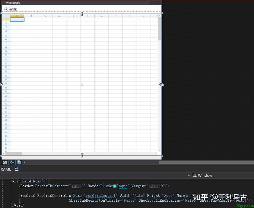 WPF 表格控件 ReoGrid 的简单使用 - 知乎