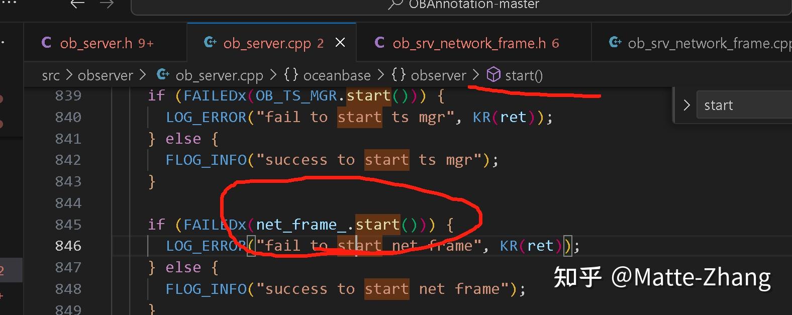 2.0 深度剖析ObSrvNetworkFrame::start()：OceanBase网络启动的核心流程 - 知乎