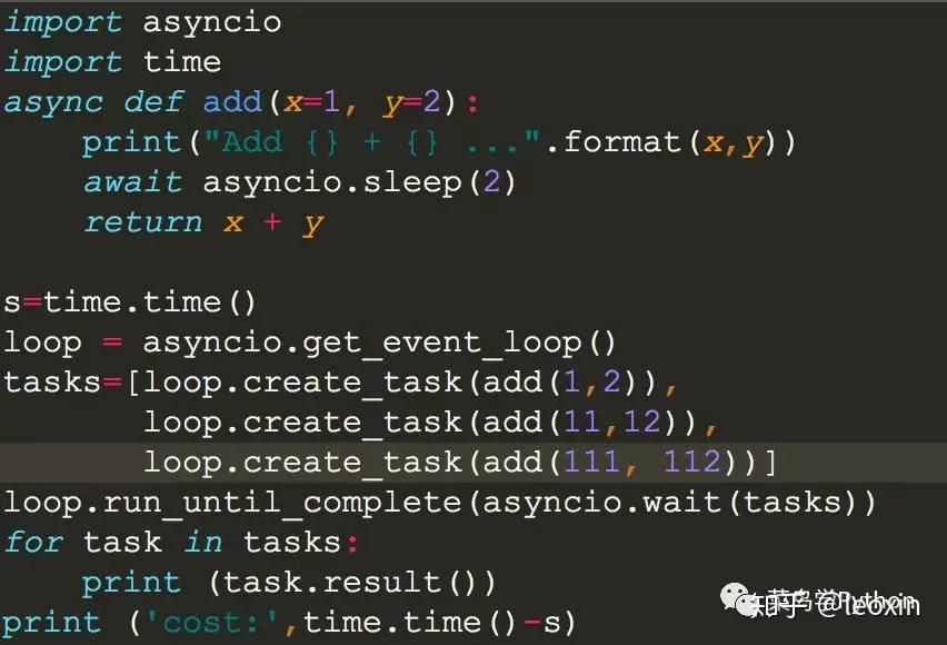 菜鸟上手Python最有野心的库Asyncio - 知乎