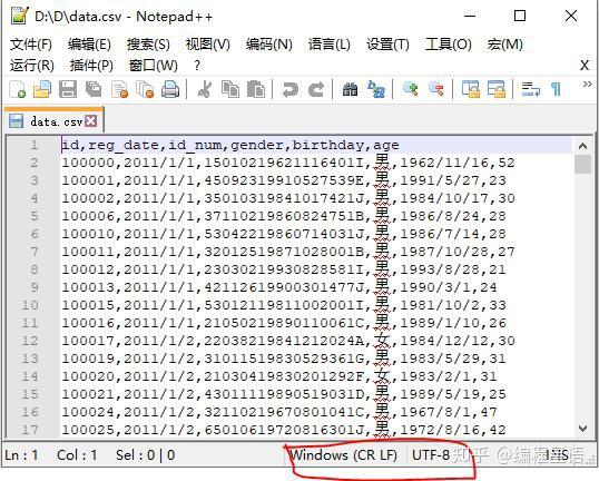 三分钟教你python数据分析—数据导入，小白基础入门必看 知乎 