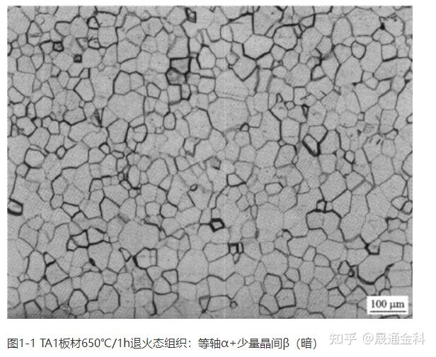 工业纯钛TA1、TA1ELI、TA1-1、TA2等9个牌号 - 知乎