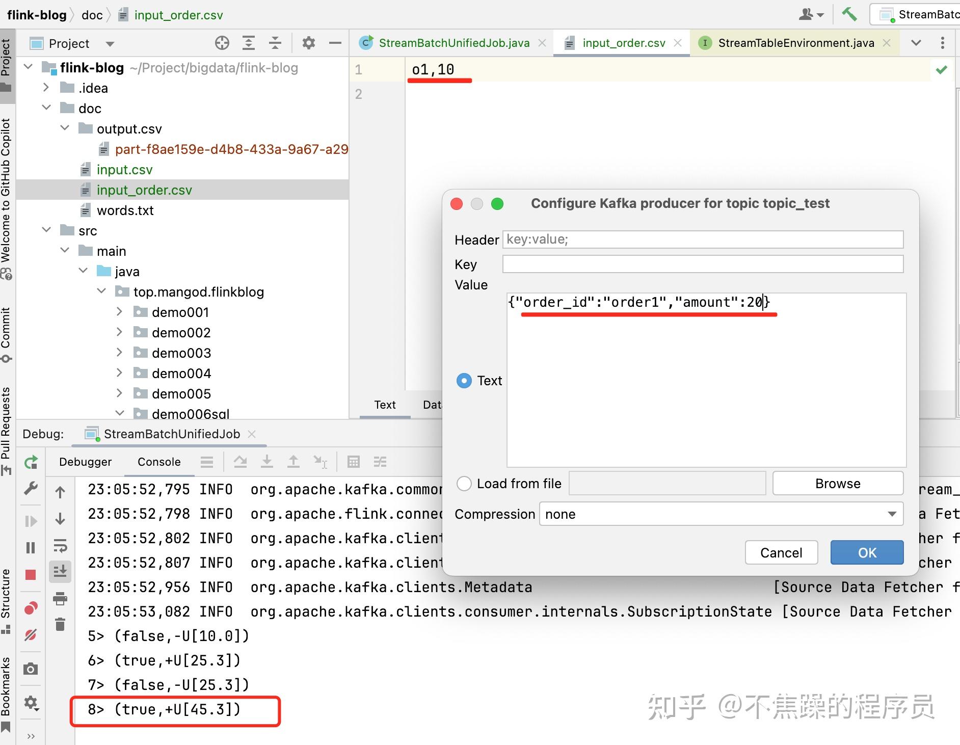10分钟了解Flink SQL使用 - 知乎