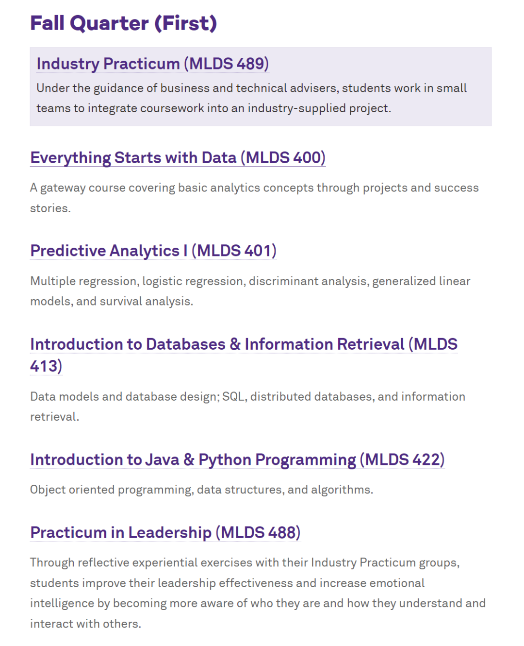 2024Fall爆款预定！西北大学“分析学硕士”更名为“机器学习与数据科学硕士”！ - 知乎