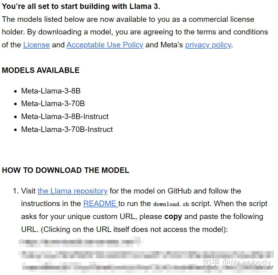 Llama 3 使用方法以及模型下载教程 - 知乎
