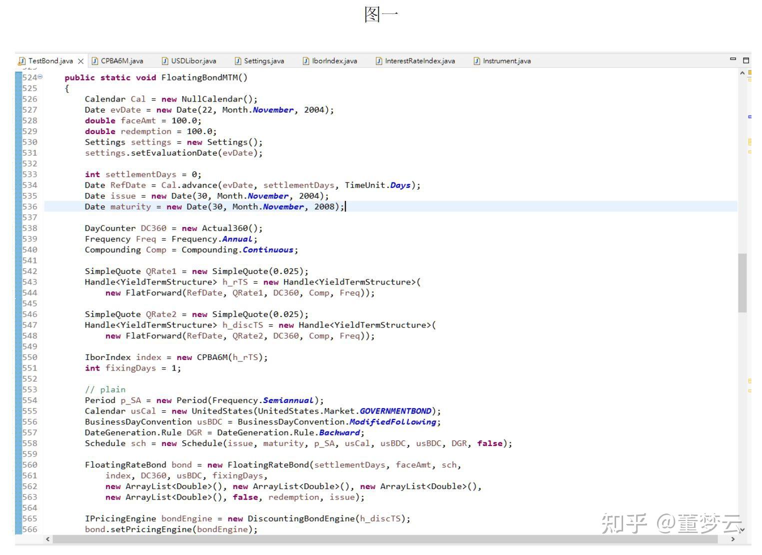 一二七、Matlab使用Java版QuantLib(5)：浮动利率债券评价 - 知乎