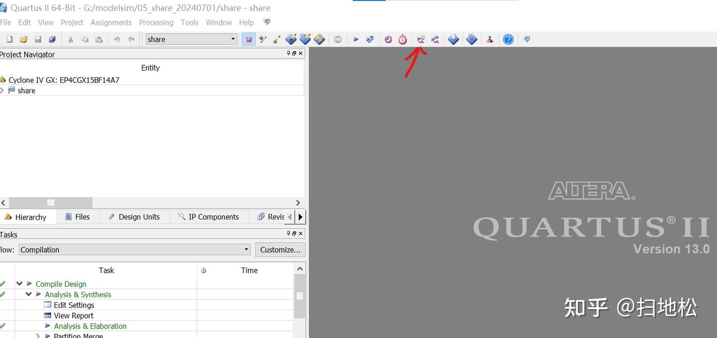 分享quartus Ii 13 0 64 Bit 软件中嵌套的modelsim仿真软件的使用方法 职场常用技能 知乎