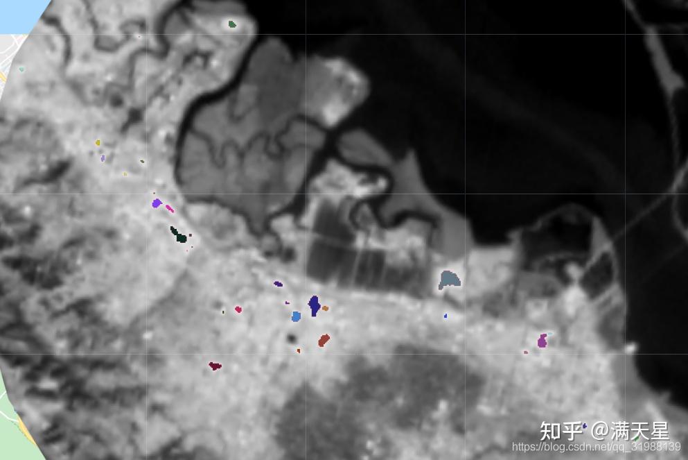 Google Earth Engine（GEE）——Label objects标签对象connectedComponents() - 知乎